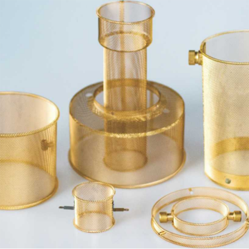 Brass mesh for epoxy resin bushing - Volmet