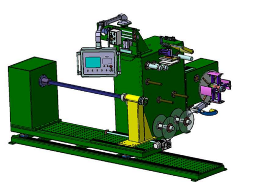 High Pressure Voltage Transformer Foil Winding Machine Vol 1500 High