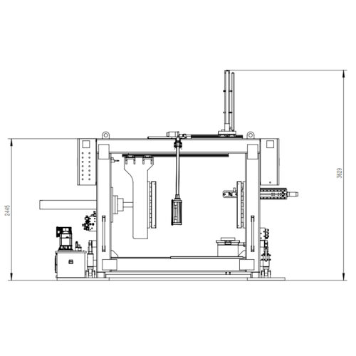 VOL-8060-25 Standard type APG press machine - Volmet