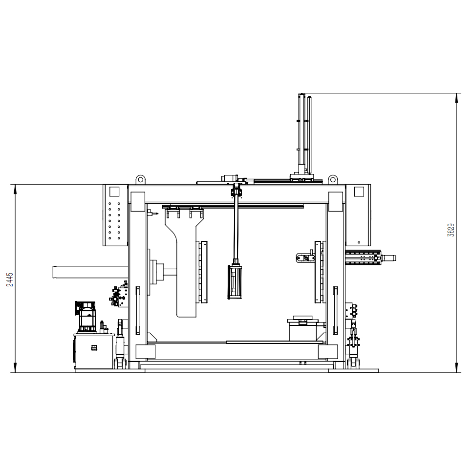 VOL-8060-25 Standard type APG press machine - Volmet