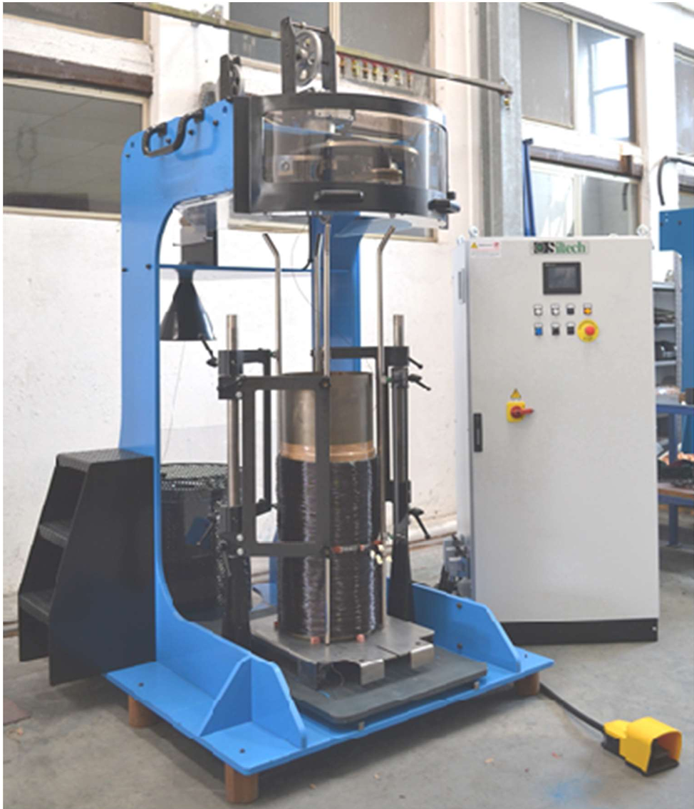 Dry-Type Transformer High-Voltage Vertical Winding Machine - Volmet