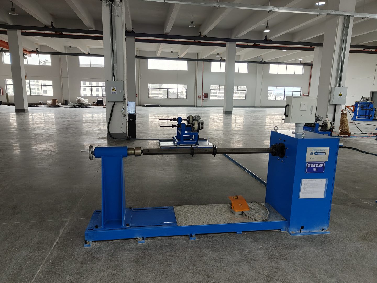 High and low voltage horizontal winding machine - Volmet